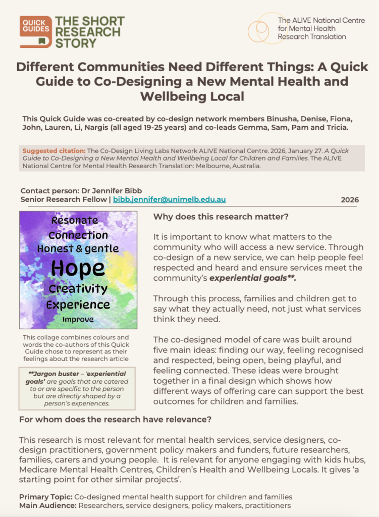 Different Communities Need Different Things: A Quick Guide to Co ...